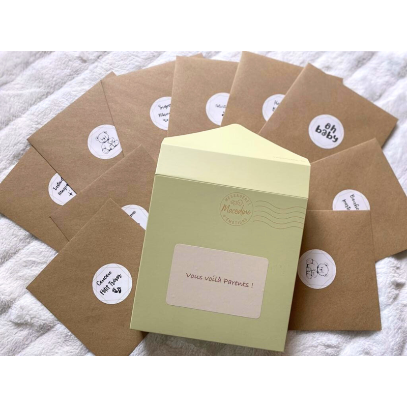 C👀couFestive Naissance Nombre de cartes dans votre Box 5 Cartes